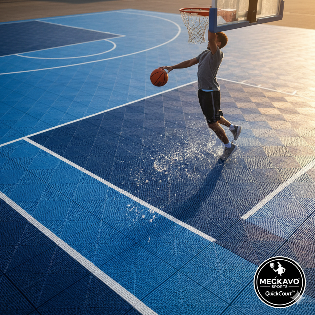 Meckavo Sports PP TILES for Basketball Court-Above 5000 sq.ft (Includi ...